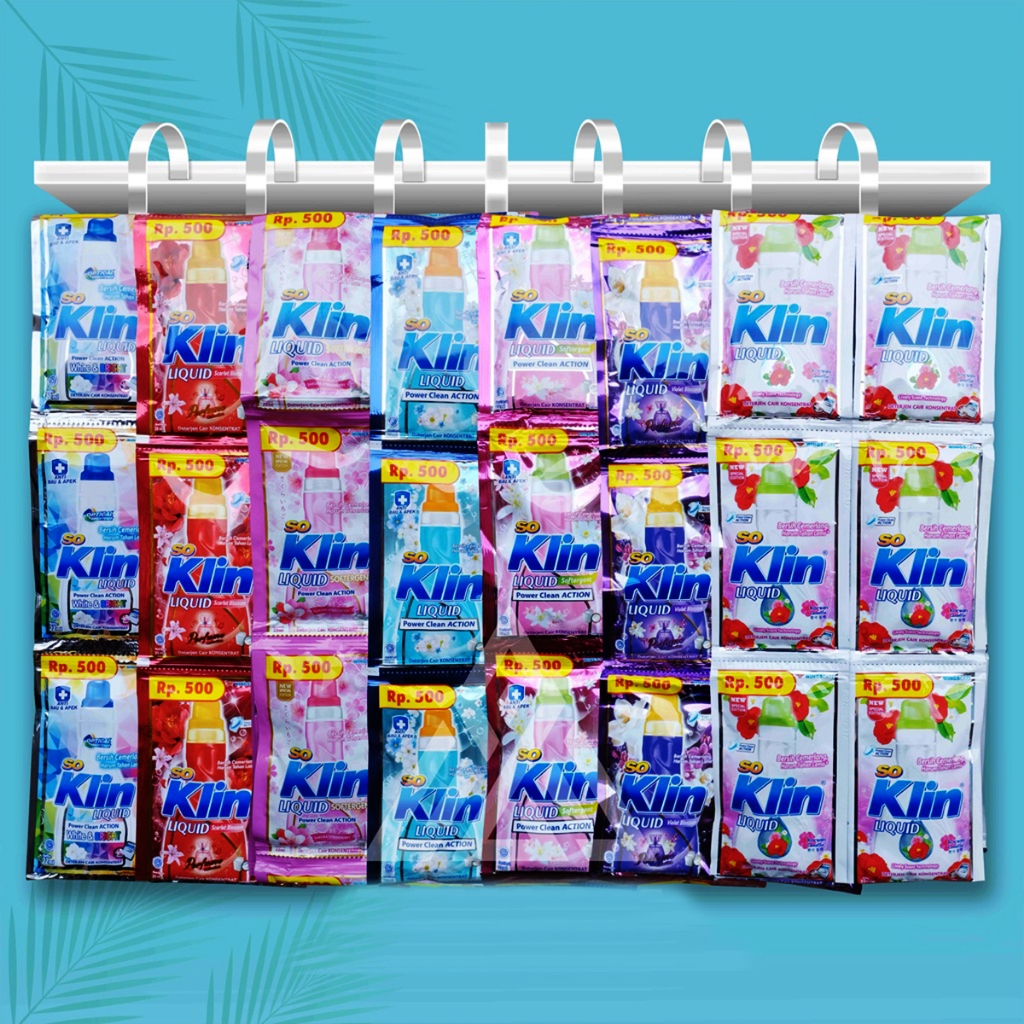 Jual SOKLIN CAIR / SOKLIN LIQUID 1 Renceng 12 Sachet 500 20ml WINGSCARE | Shopee Indonesia