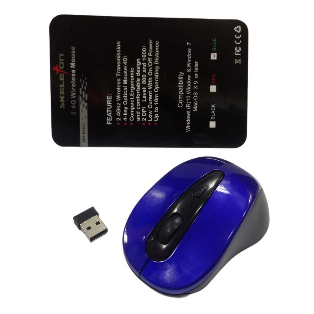 Jual Mouse Wireless Skeleton SKT-MS003 / Mouse Wireless | Shopee Indonesia