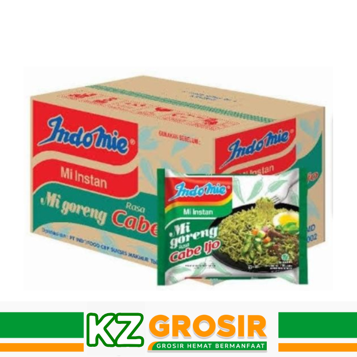 Jual Indomie Goreng Cabe Ijo Dus (1 Dus isi 40 Pcs) | Shopee Indonesia