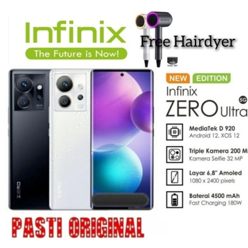 Jual INFINIX ZERO ULTRA 5G 3D CURVE DISPLAY 180W THUNDER CHARGE NEW ...