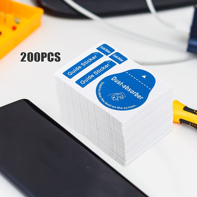 Jual 200pcs Sticker Anti Debu Hp / Dust Absorber / Pembersih Layar ...