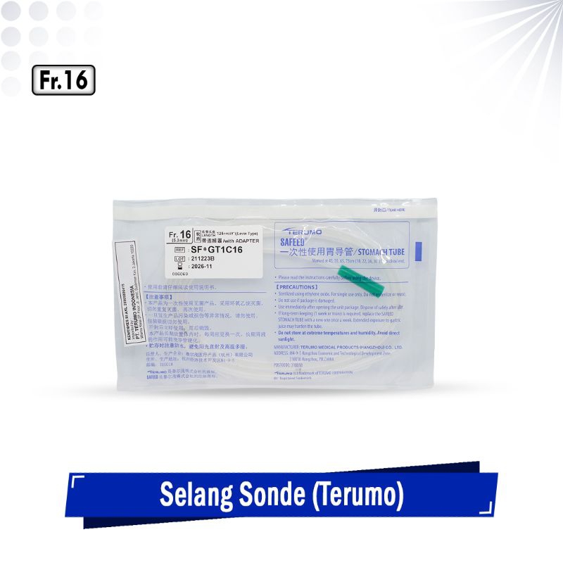 Jual TERUMO Selang Sonde NGT Stomach Tube Dewasa | Shopee Indonesia