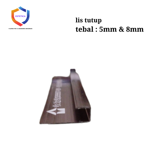 Jual Lis Tutup Alumunium Untuk UPVC Panel Marmer dan Wallboard | Shopee ...