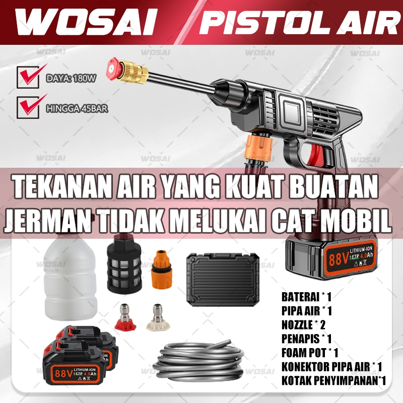 Jual WOSAL 42V Alat Cuci Mobil Mobil Pressure Washer Portable Termurahm ...