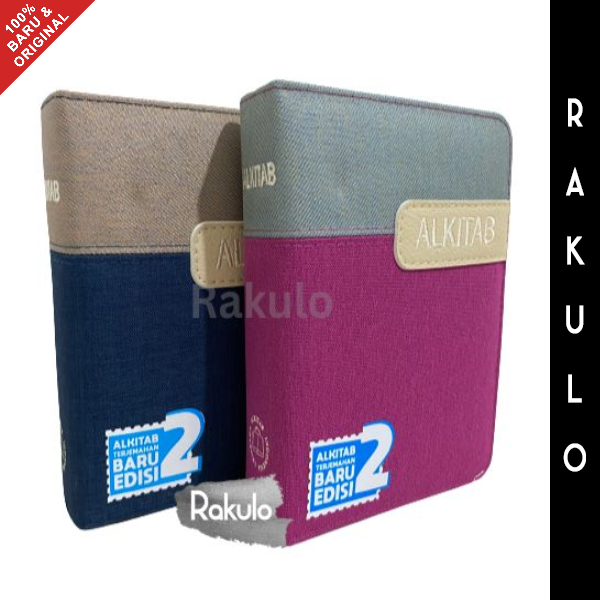 Jual Alkitab Ukuran Kecil TB 034 TI NS Motif Three color Terjemahan ...