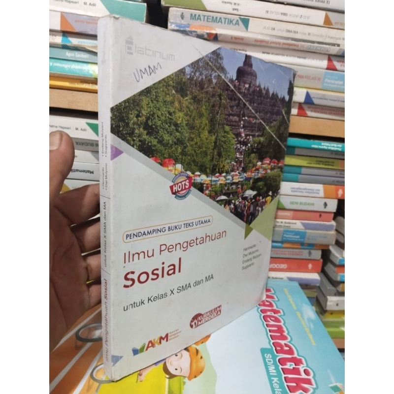 Jual BUKU IPS/PENDAMPING BUKU TEKS UTAMA ILMU PENGETAHUAN SOSIAL UNTUK KELAS 10/X/1 SMA/MA ...