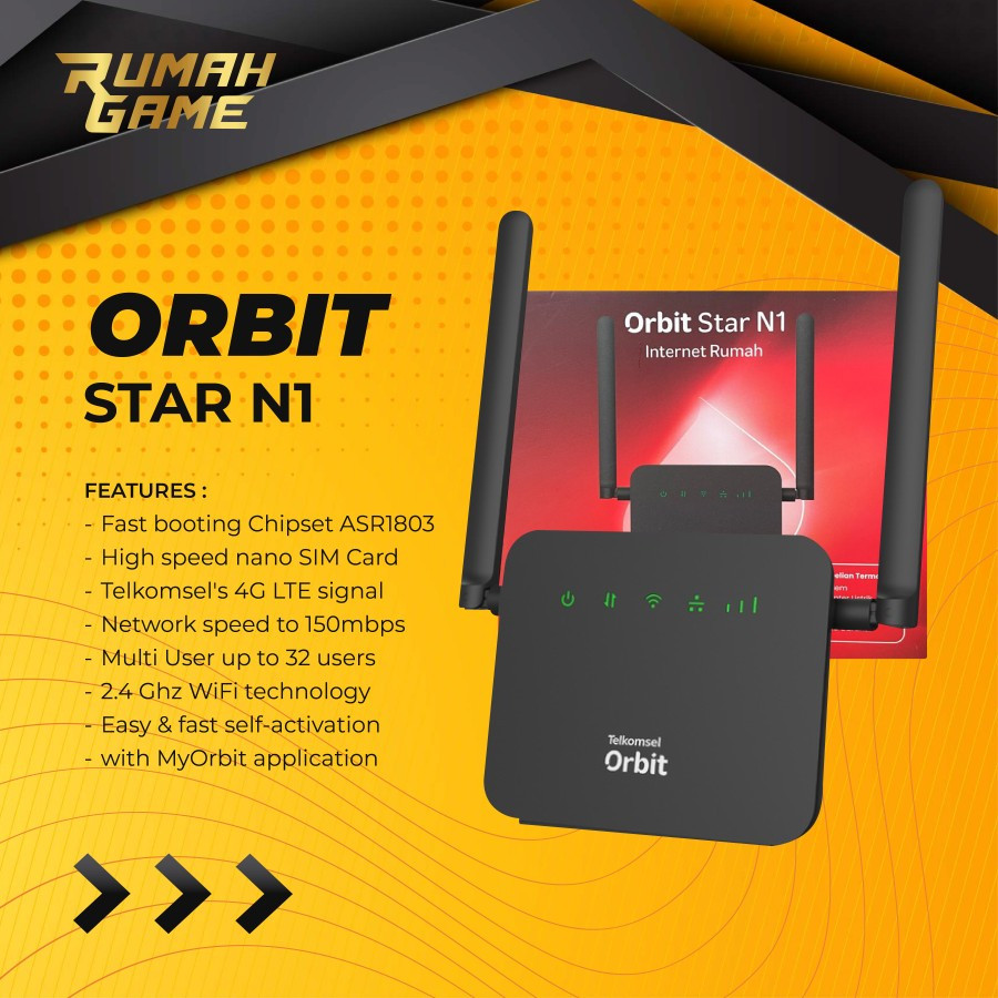 Jual Telkomsel Orbit Star N1 Modem Wifi 4G High Speed Bonus Data HKM 0127 | Shopee Indonesia