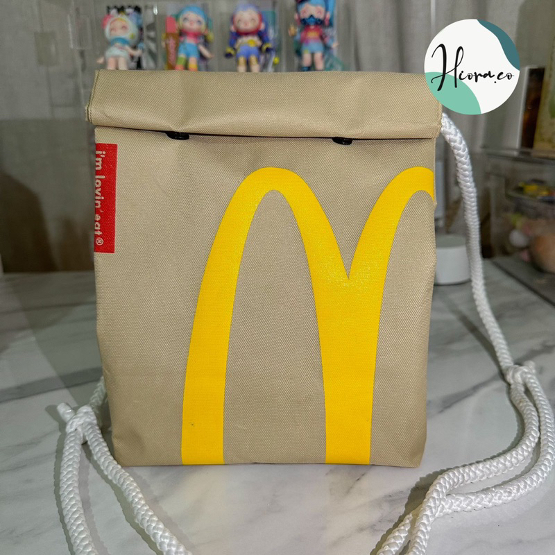 Jual tas mcd sling bag tas mcdonalds tas mcdonald mcdonald sling bag ...
