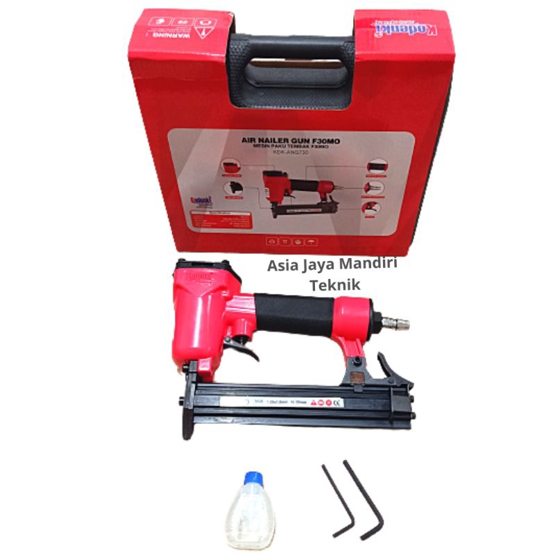 Jual KODENKI F30MO STAPLES STAPLES AIR NAILER GUN TEMBAK PAKU LURUS | Shopee Indonesia