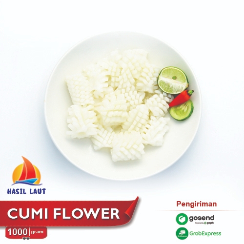 Jual cumi flower 500 gram frozen fresh calamari | Shopee Indonesia