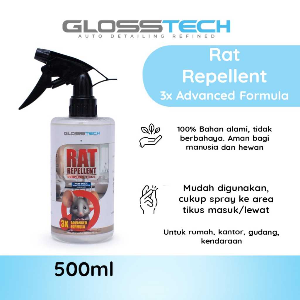 Jual Pengusir Anti Tikus - Rat Repellent Spray 500ml Pembasmi Tikus ...