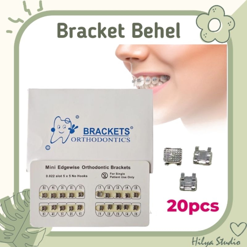 Jual Bracket behel amplop mini edgewise | Shopee Indonesia