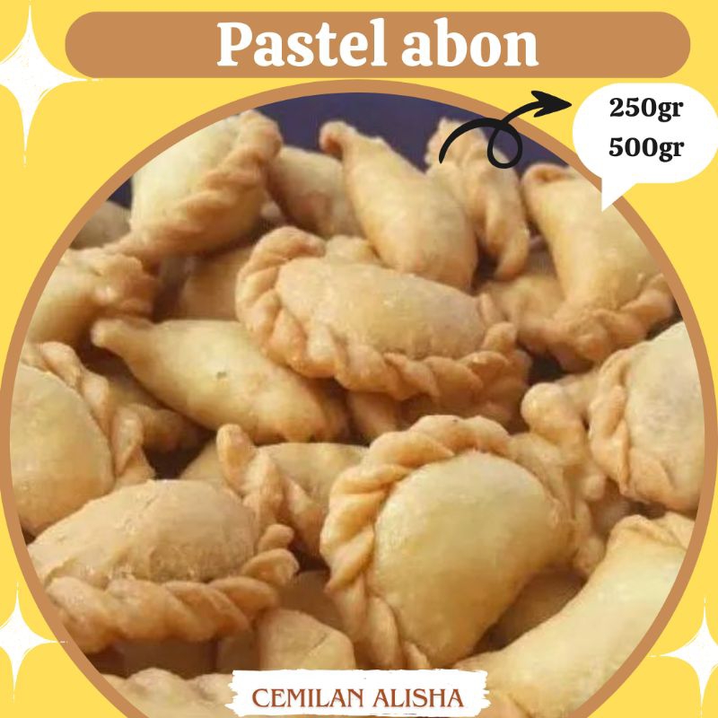 Jual cemilan pastel abon mini kering renyah 250-500gr | Shopee Indonesia