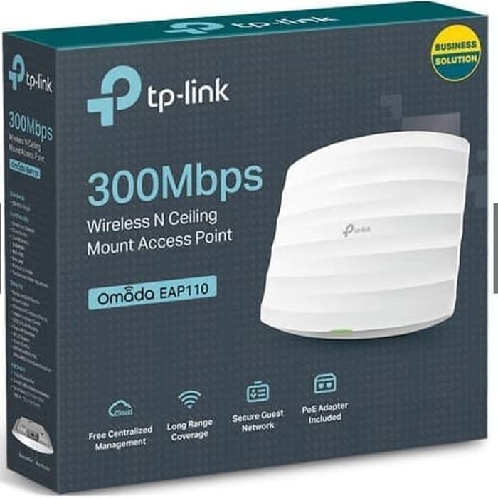 Jual TP-Link EAP110 Omada 300 Mbps Wireless N Ceiling Mount Access ...