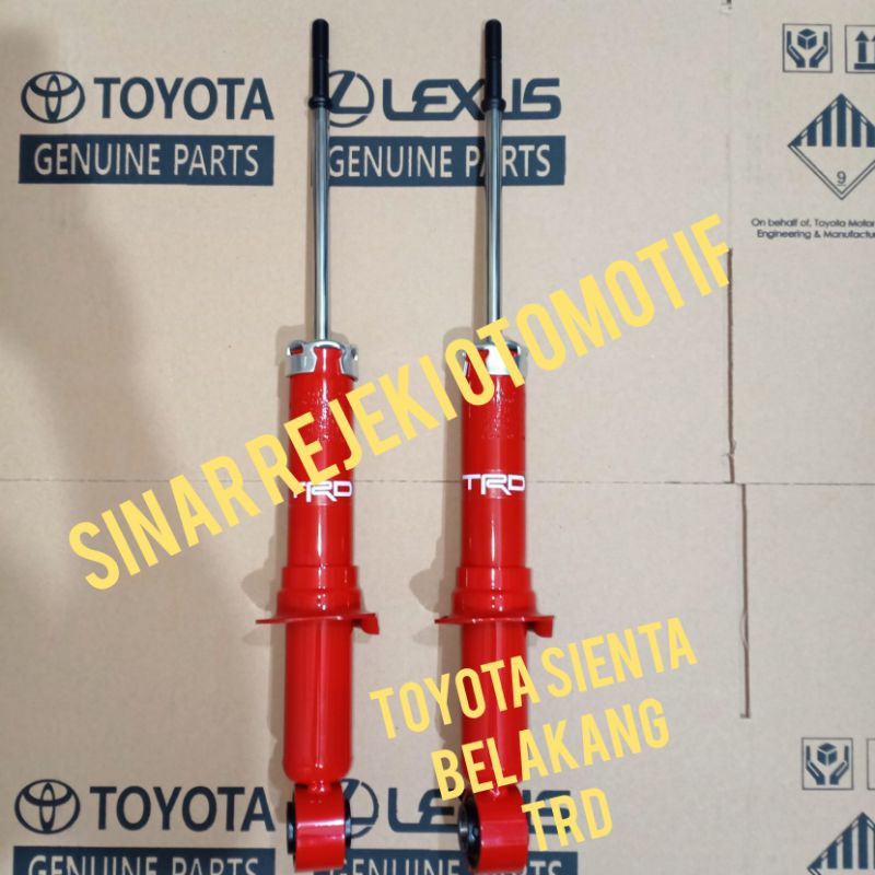 Jual shockbreaker shock absorber belakang toyota sienta original TRD ...