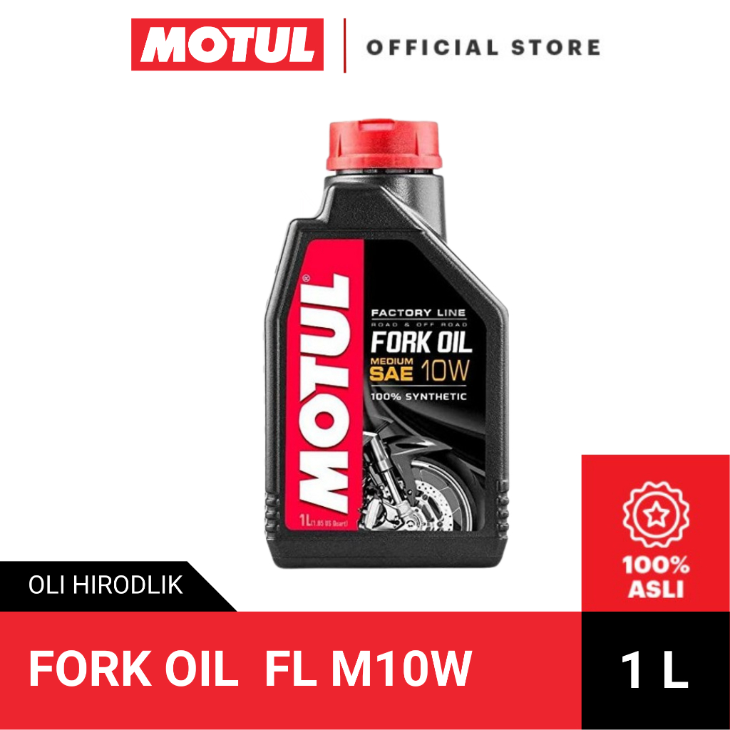 Jual *MOTUL FORK OIL FLUID M10W (1L)* - Oli Shock Medium Weight - Ori | Shopee Indonesia