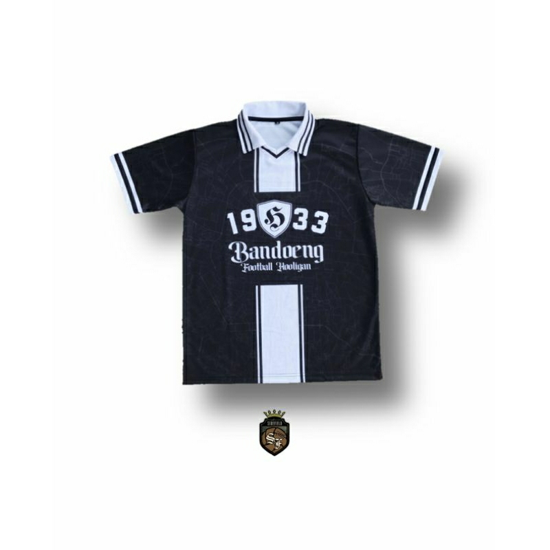 Jual JERSEY VINTAGE/RETRO BANDUNG HOOLIGAN BLACK | Shopee Indonesia