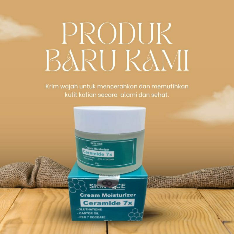 Jual Skin Nice Ceramide 7x Cream Moisturizer 50 gr | Shopee Indonesia