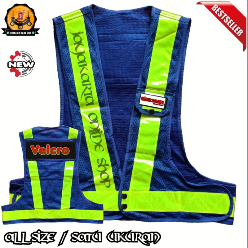 Jual ROMPI SAFETY V TERBARU DOUBLE JARING-ROMPI SAFETY CUSTOM-ROMPI ...
