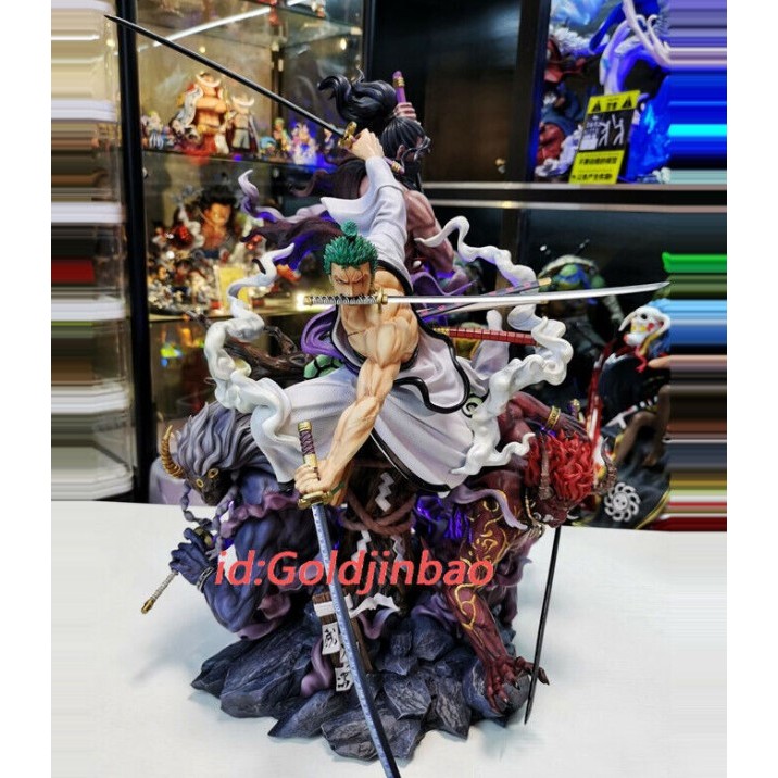 Jual (Ready Stock) Legendary Statue Roronoa Zoro Wano Sword Burning ...