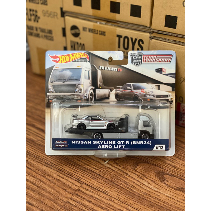 Jual hotwheels skyline r34 nismo team transport | Shopee Indonesia