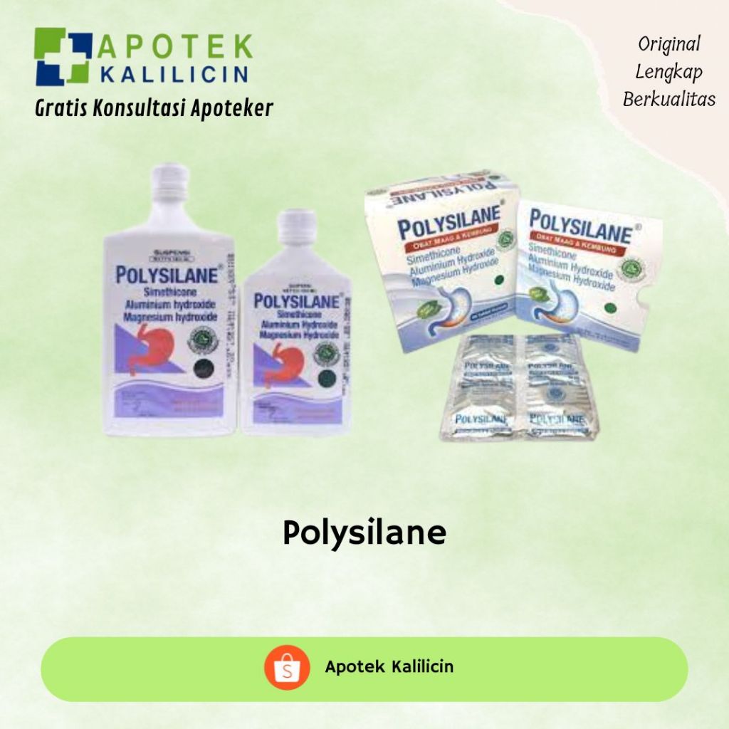 Jual POLYSILANE TABLET KUNYAH SUSPENSI SIRUP | Shopee Indonesia