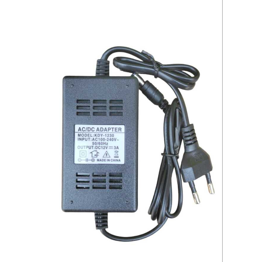 Jual Adaptor Power Supply 12V 3A | Shopee Indonesia