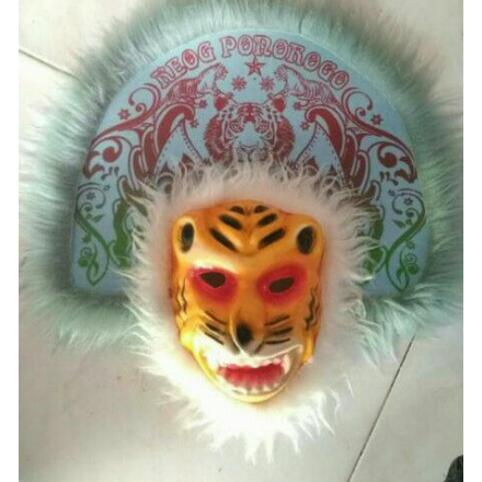 Jual topeng Reog jaranan barongan barongsai macan harimau topeng kera ...