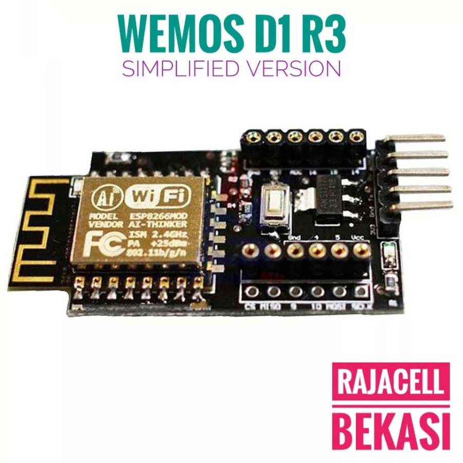 Jual Wemos D1 R3 Simplified Version ESP8266 +RGB LED Nodemcu LUA Wifi Board | Shopee Indonesia