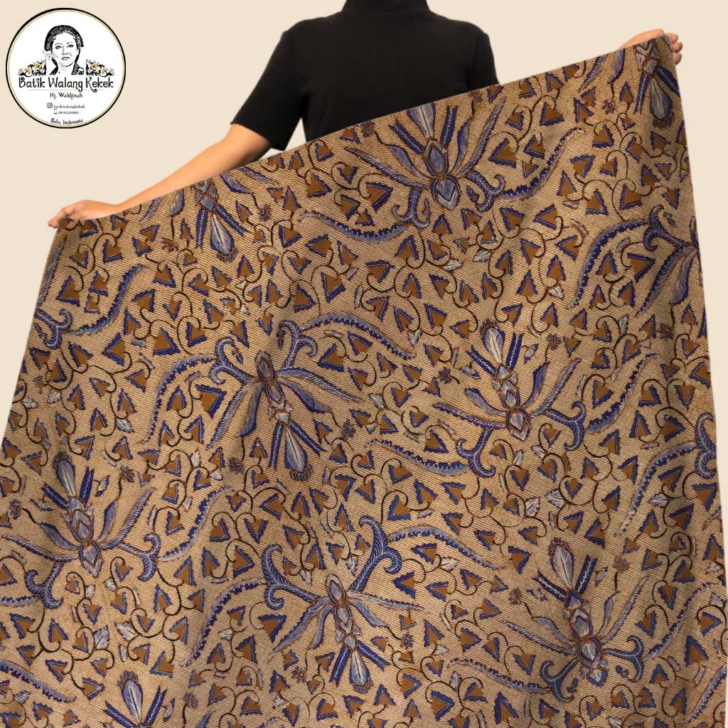 Jual Kain Batik Tulis sogan motif pisan bali | Shopee Indonesia
