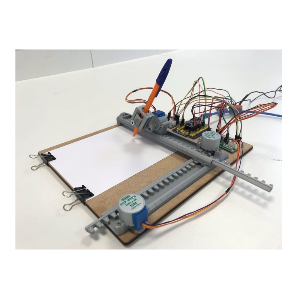 Jual CASE Simple CNC plotter Drawing Machine/Hanya case saja/print 3d ...