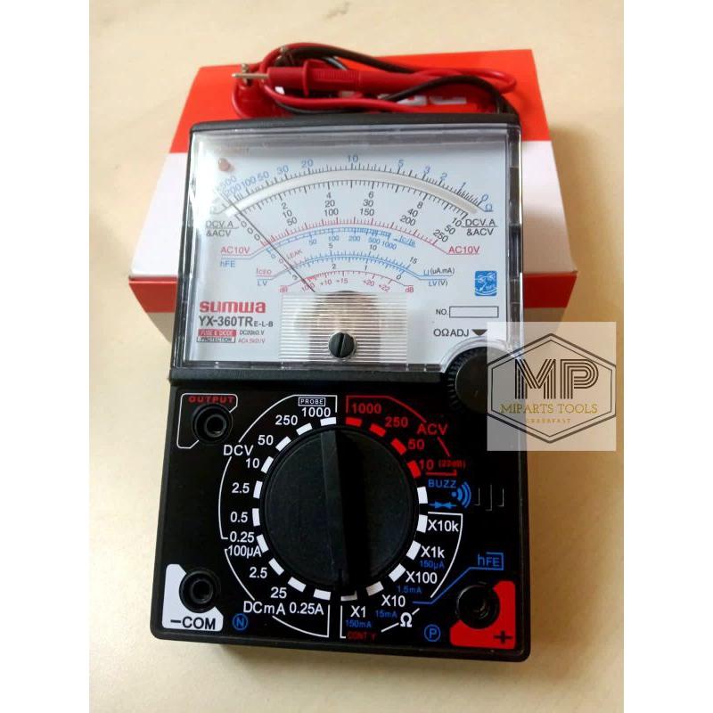 Jual MULTITESTER SUMWA YX- 360TR-e-L-b AVOMETER ANALOG ALAT UKUR ...