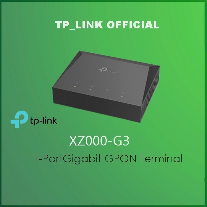 Jual TP-Link XZ000-G3 1-Port Gigabit GPON Terminal TPLink | Shopee ...