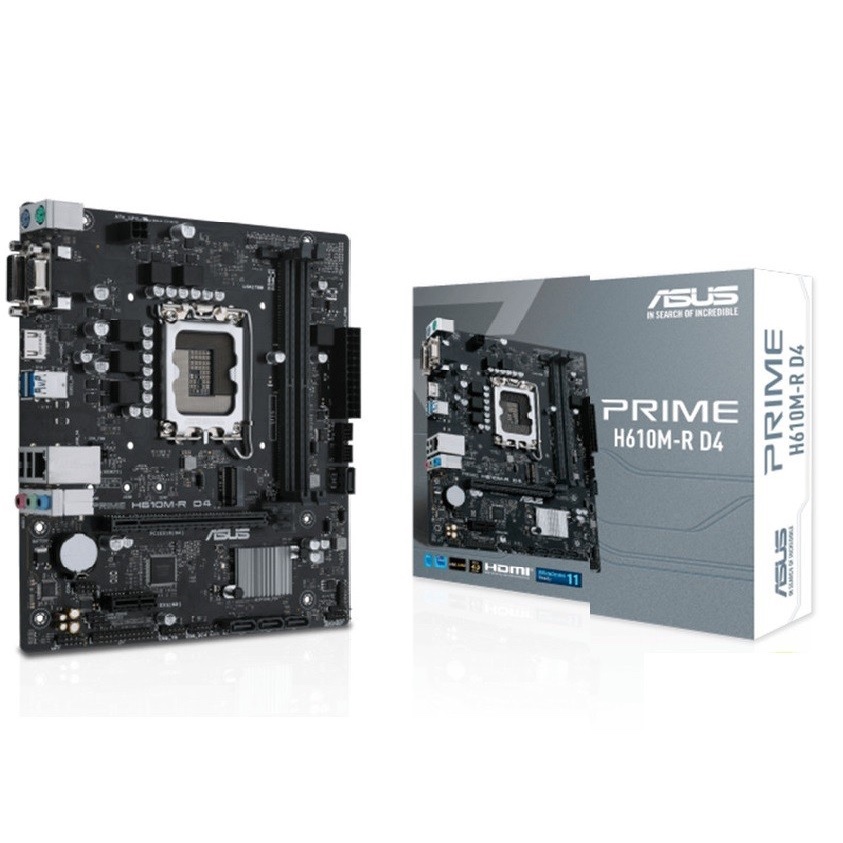 Jual ASUS PRIME H610M-R D4 | MOTHERBOARD INTEL H610 LGA1700 DDR4 M-ATX | Shopee Indonesia