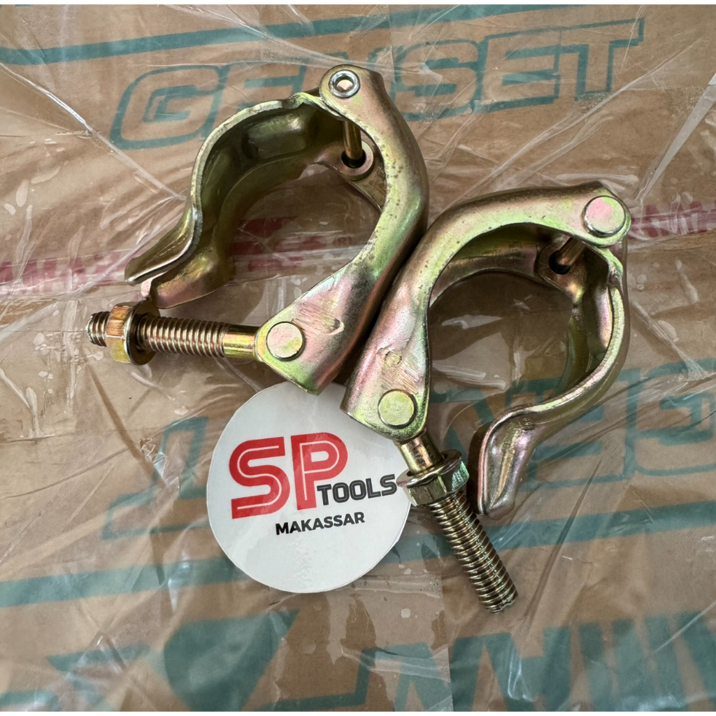 Jual KLEM CLAMP PIPA PENJEPIT STEGER SCAFOLDING SCAFFOLDING HIDUP 1.5 INCH | Shopee Indonesia