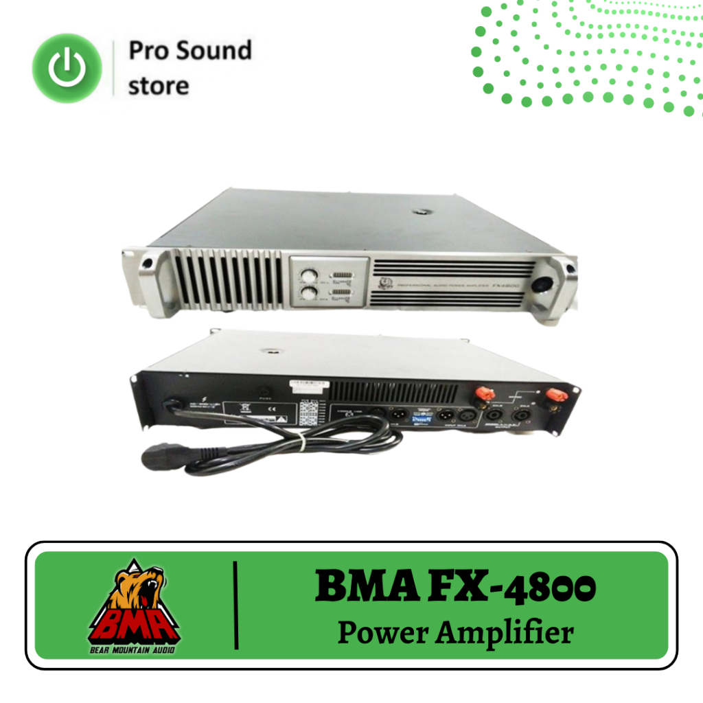 Jual Power Amplifier BMA FX-4800 | Shopee Indonesia
