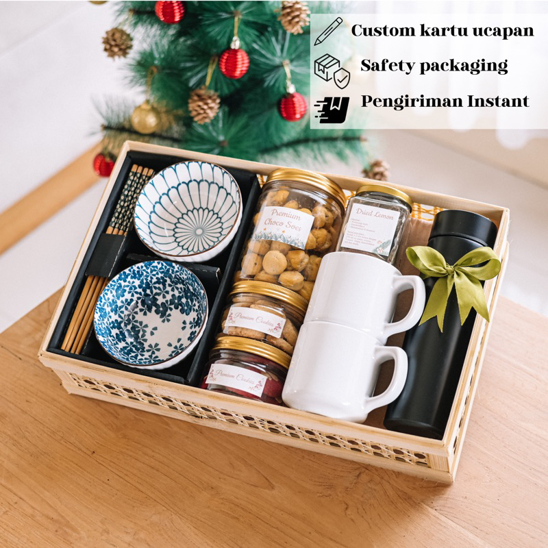 Jual christmas hampers bingkisan natal mewah premium kue kering ...