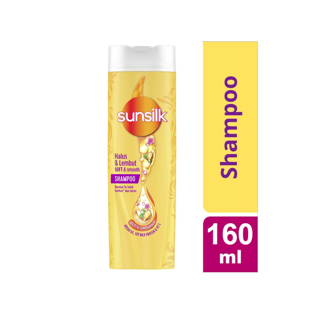 Jual SUNSILK SHAMPO SOFT & SMOOTH KUNING KEMASAN BOTOL TANGGUNG 160 ML ...