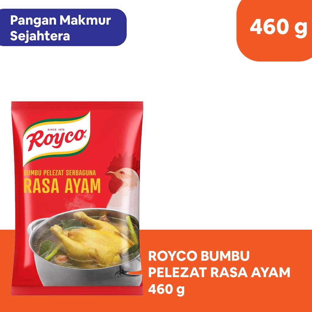Jual ROYCO - BUMBU PELEZAT RASA AYAM ROYCO 460gr | Shopee Indonesia