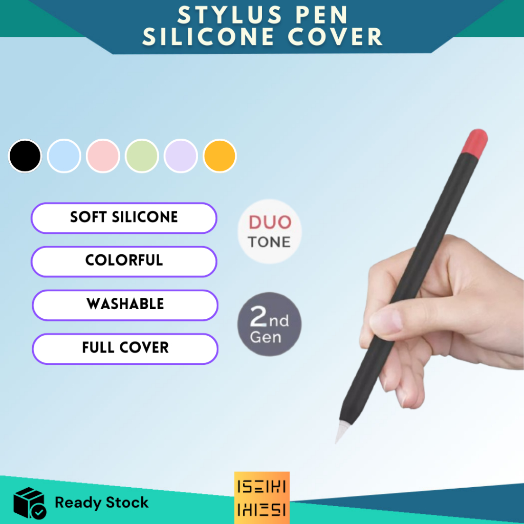 Jual (ISEIKI) Ipad Pen Case Silikon Cover for Apple Pencil Gen 2 ...