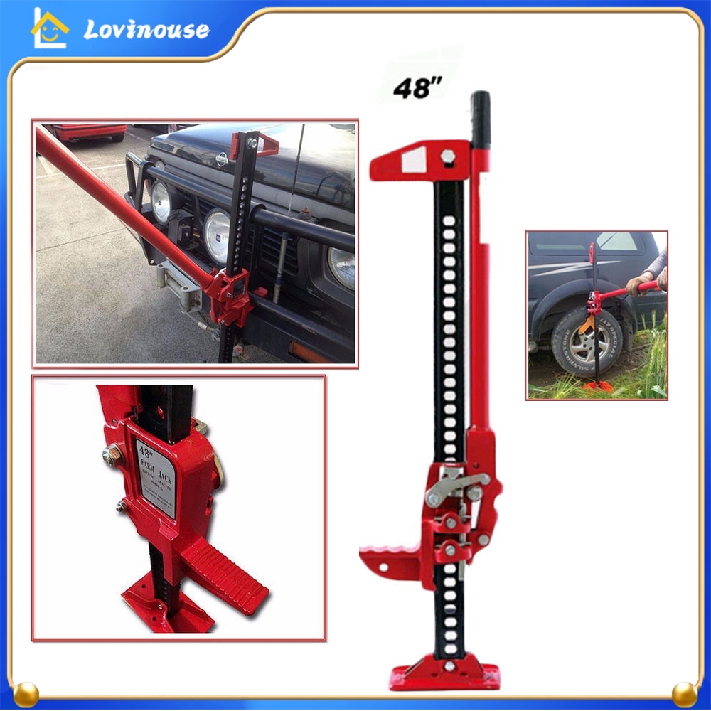 Jual High Farm Jack 48" (3 Ton) High Hi Lift Jack 4X4 Recovery Off Road Jack 155-1210mm 4X4 4WD ...