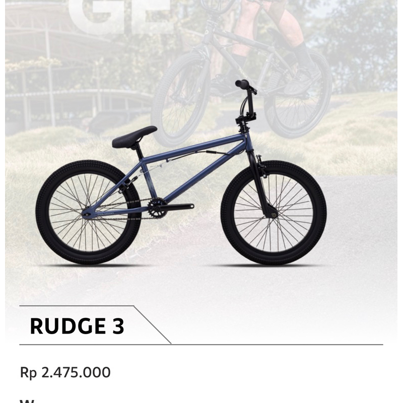 Jual Sepeda BMX 20 Polygon Rudge 3 Rotor | Shopee Indonesia