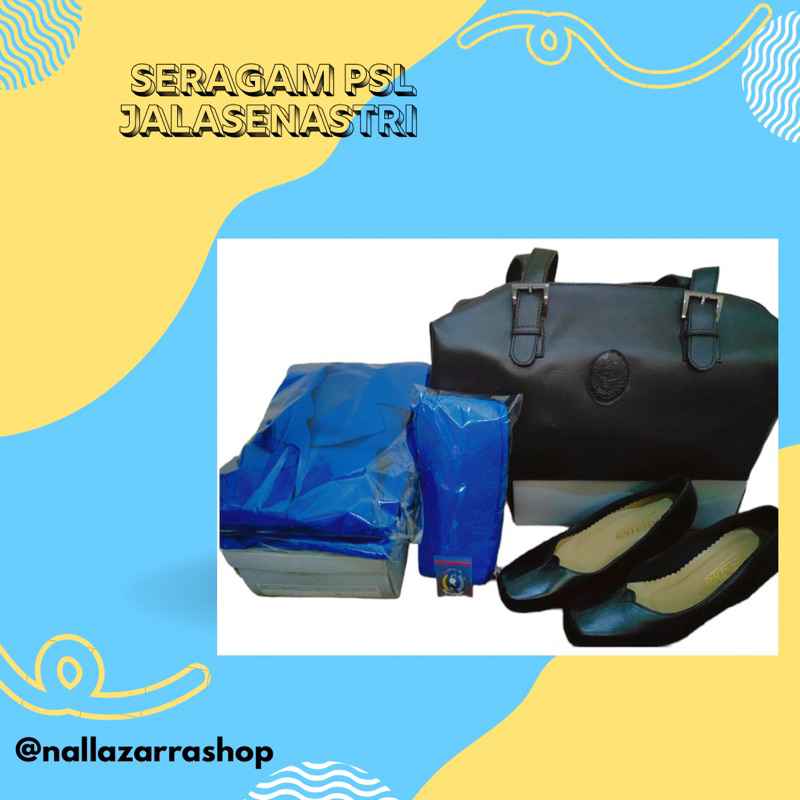 Jual PERLENGKAPAN JALASENASTRI (SET SERAGAM PSL LENGAN PENDEK/NON HIJAB ...