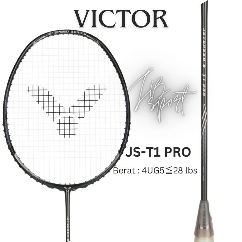 Jual Raket badminton victor jetspeed T1 pro js-T1pro js t1 pro jst1pro original | Shopee Indonesia