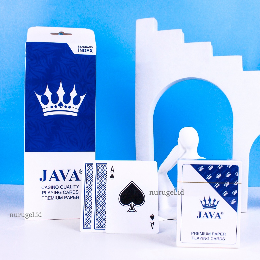 Jual Kartu Remi JAVA Kertas Premium / High End Casino Paper Playing ...