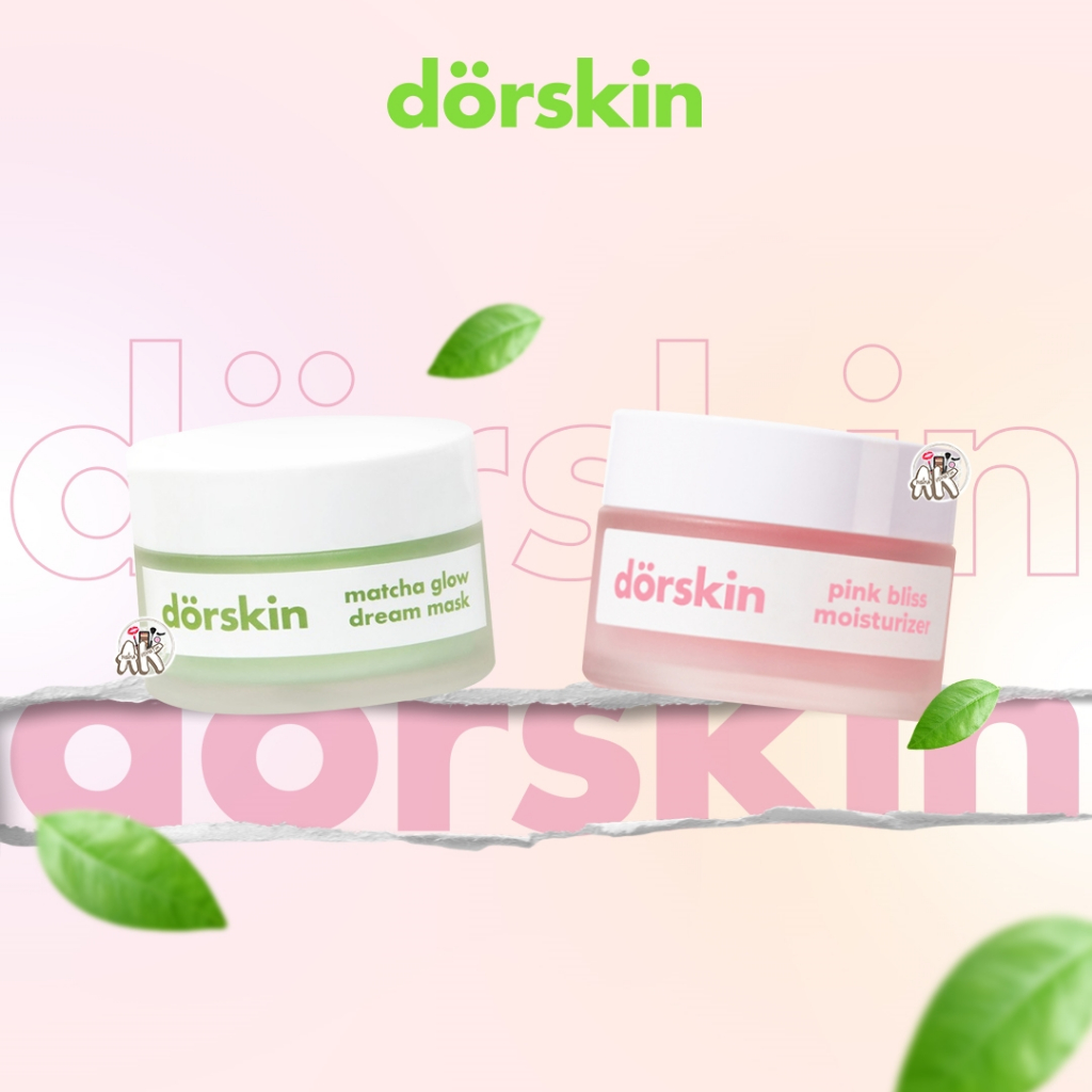 Jual DORSKIN SERIES ( MATCHA GLOW DREAM MASK / MOISTURIZER PINK BLISS ...