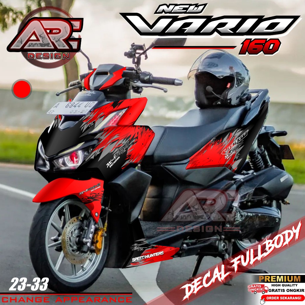 Jual (COD) TERBARU Decal Sticker Vario 160 2022 2023 2024 Full body ...