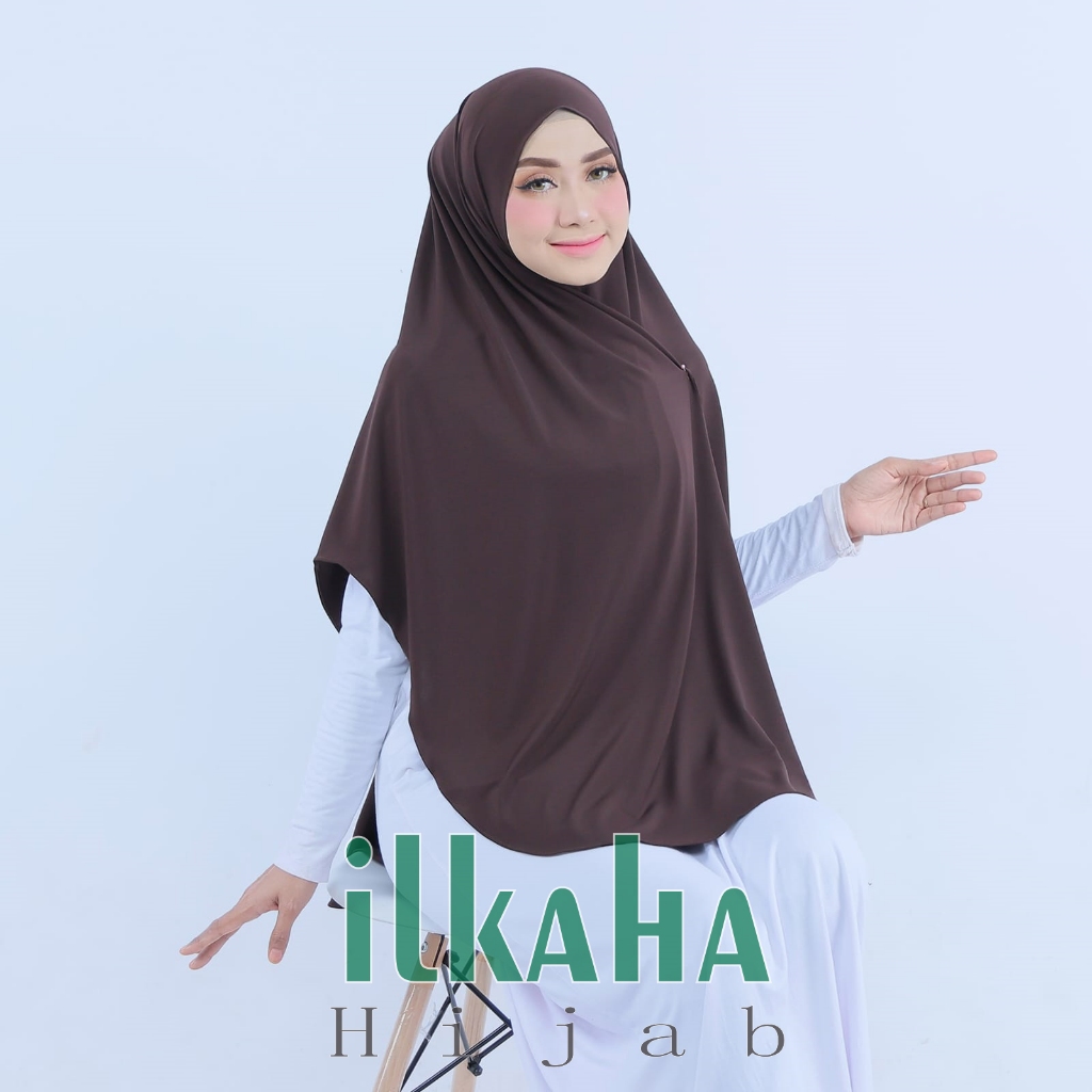 Jual Hijab Pashmina Oval Jersey Premium Size Jumbo 200cm | Shopee Indonesia