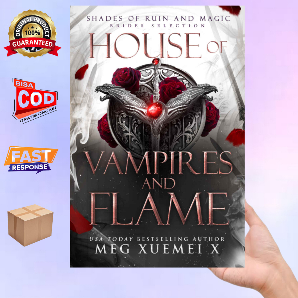 Jual House of Vampires and Flame (SHADES OF RUIN AND MAGIC Book 1) Meg Xuemei X(english ...