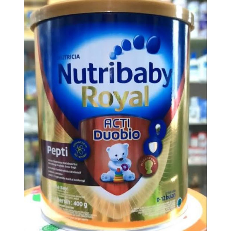 Jual Susu Bayi Balita Anak Nutribaby Royal Pepti Duobio 400 Gram Untuk ...